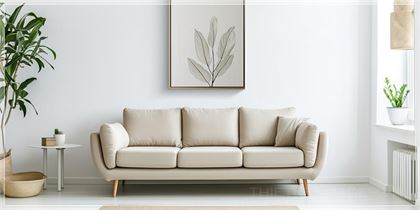 Simple American living room interior decoration sty... - NỘI THẤT AI