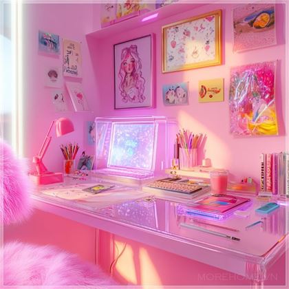 office interior full soft light front view --ar 16:... - NỘI THẤT AI
